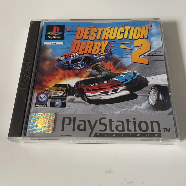 DESTRUCTION DERBY 2 - PS1 PAL Complete VGC Racing/Car Driving *Free UK ...