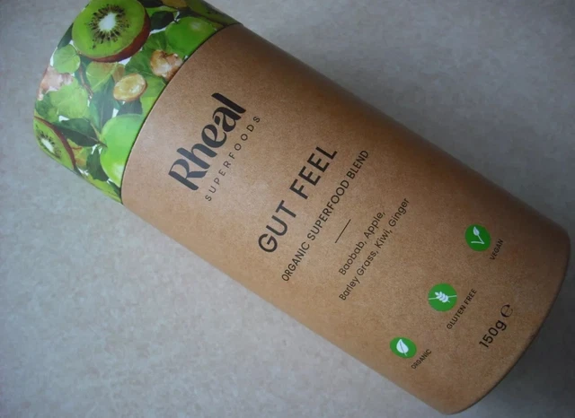 RHEAL GUT FEEL: Digestion & Gut Health - Daily Superfood Greens Powder ...