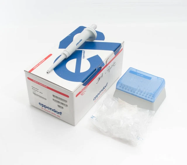 EPPENDORF RESEARCH BIOMASTER 4830 Dna-Pipette With 20µl Mastertips £214 ...