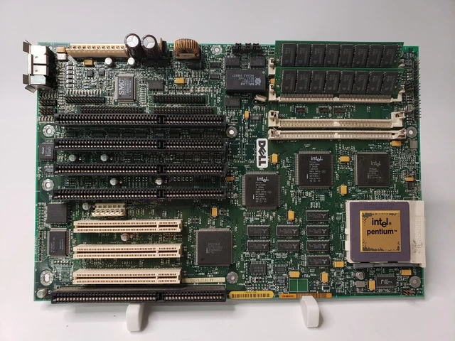 VINTAGE DELL DIMENSION XPS P90 Motherboard Socket 5 32MB RAM Intel ...