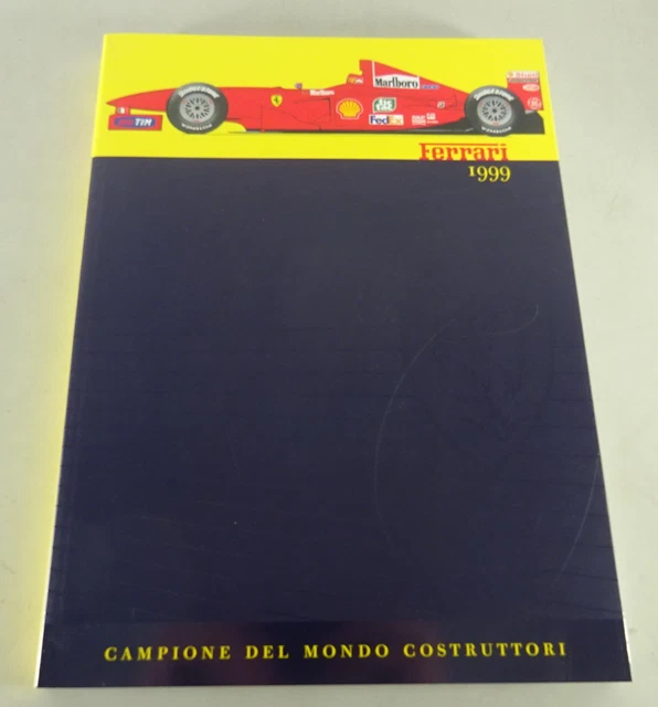 LIVRE DE L'ANNÉE / Annuario Ferrari Dans An 1999 EUR 44,75 - PicClick FR