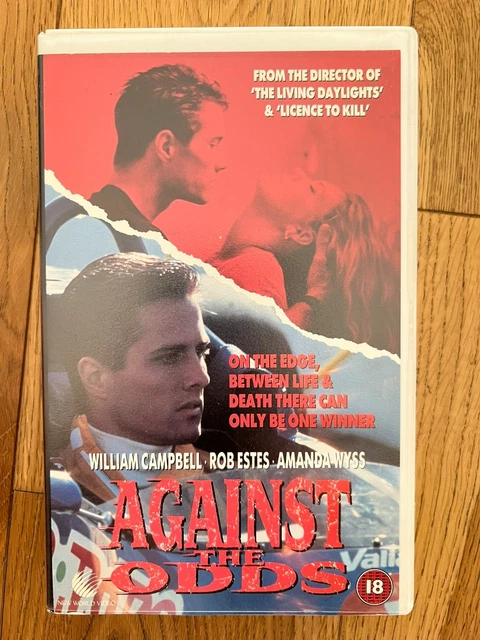 AGAINST THE ODDS VHS Video Tape Film Movie 18 Cert Big Box Ex Rental ...