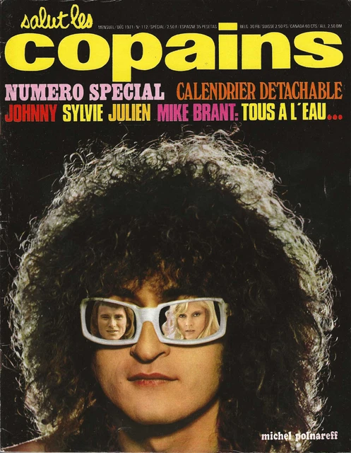SALUT LES COPAINS n° 112 - Michel Polnareff (Décembre 1971) EUR 7,50 ...