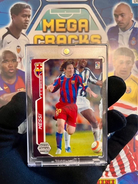 ÁLBUM MEGACRACKS 2005-2006 Panini, con Messi 71 bis incluido. Álbum en ...