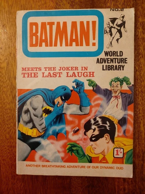 WORLD ADVENTURE LIBRARY Batman 2 - Batman Meets The Joker in The Last ...