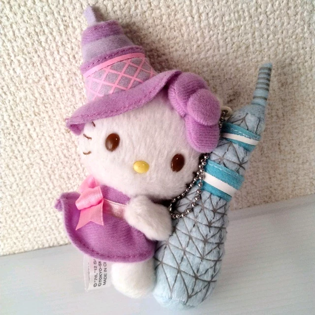 PELUCHE HELLO KITTY Tokyo Skytree mascotte Kitty-Chan - état d'usage EUR 75,36 - PicClick FR
