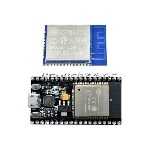 ESP32S NODEMCU DEVELOPMENT Module 2.4GHz CP2102 WiFi Bluetooth Dual ...
