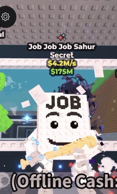 STEAL A BRAINROT Job Job Job Sahaur with firework mutation $4.2 million ...