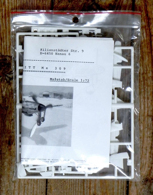 MESSERSCHMITT ME 309 1/72 Huma Model Kit ( RARE) Bagged EUR 25,00 ...