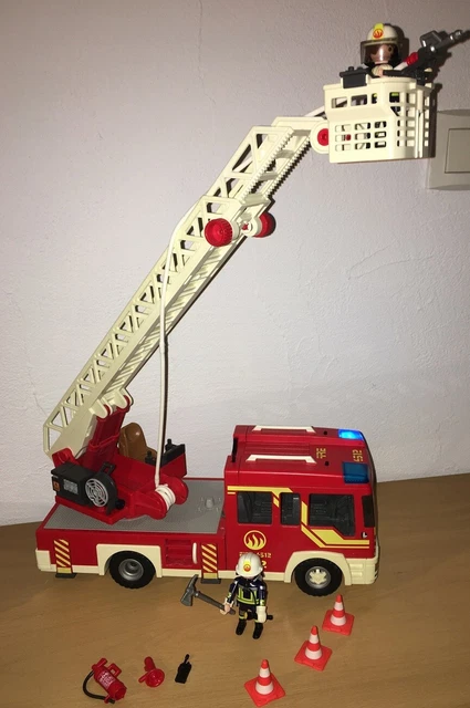 PLAYMOBIL POMPIERS -CAMION et grande échelle EUR 20,00 - PicClick FR