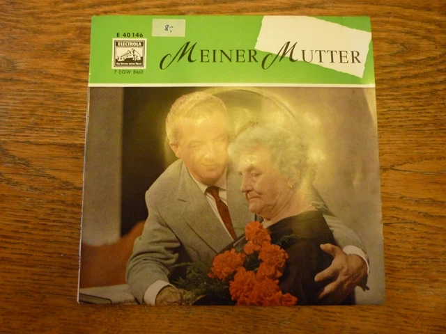 RUDOLF SCHOCK - Meiner Mutter - Es gibt eine Frau die - Single 7 ...