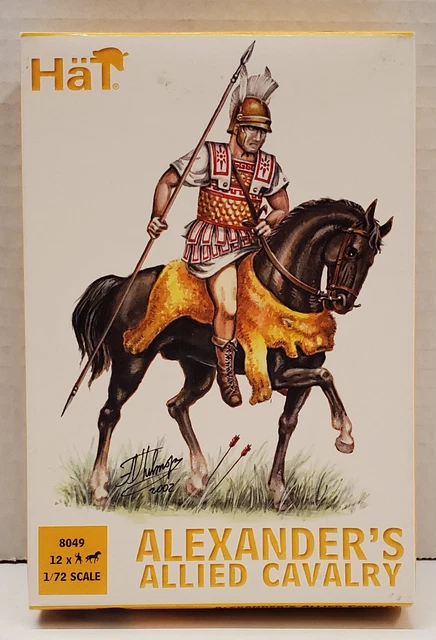 HAT INDUSTRIES ALEXANDER'S Allied Cavalry Model Soldiers 1:72 Scale ...