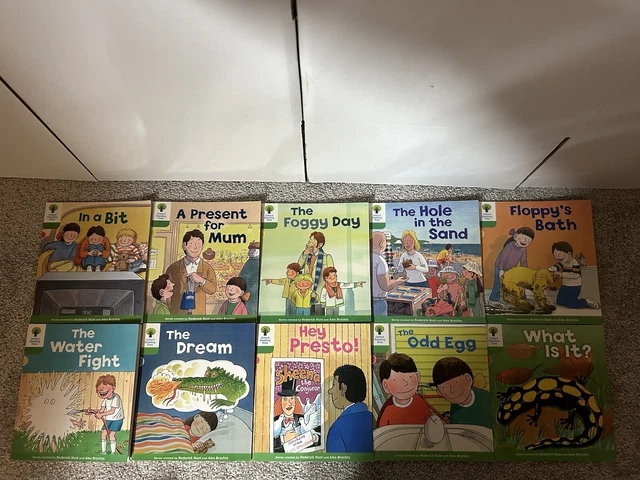 OXFORD READING TREE Biff Chip Kipper Stories Level 2 X 10 Books. VGC ...