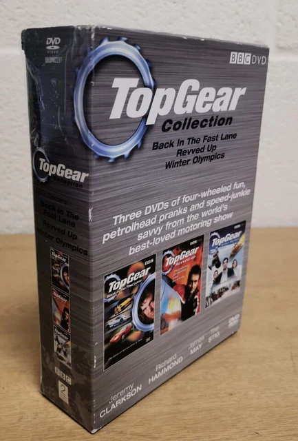 TOP GEAR COLLECTION DVD (2006) Jeremy Clarkson, Richard Hammond & James ...