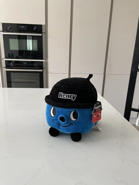HENRY HOOVER 7& Plush Soft Cuddly Toy Blue Rare Huggable Henry Bnwt £49 ...