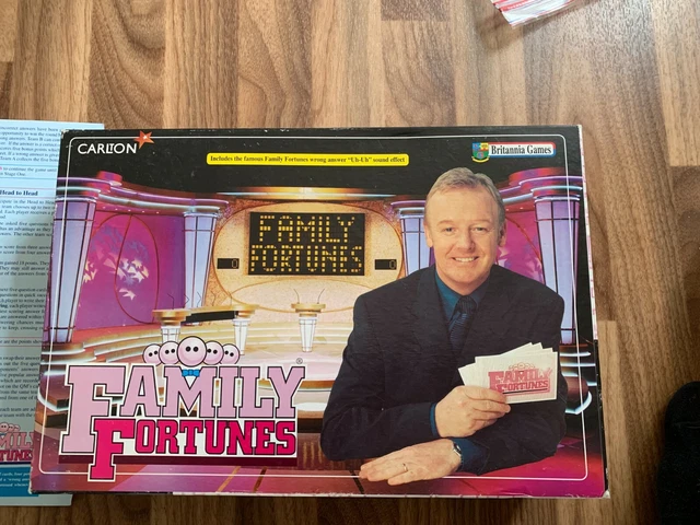 ITV FAMILY FORTUNES Carlton Les Dennis Tv Show 2001 Board Game Classic ...