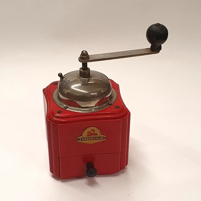 ZASSENHAUS KAFFEEMÜHLE MODELL 485 'Barock', 1950er Jahre EUR 35,00 - PicClick DE
