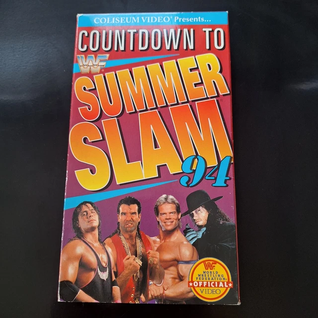 WWF COLISEUM VIDEO Countdown To Summerslam 1994 VHS US Release WWE Wrestling 94 £69.99 - PicClick UK