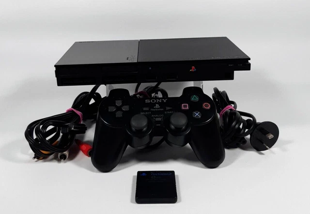 Slim Playstation 2 Ps2 System Console