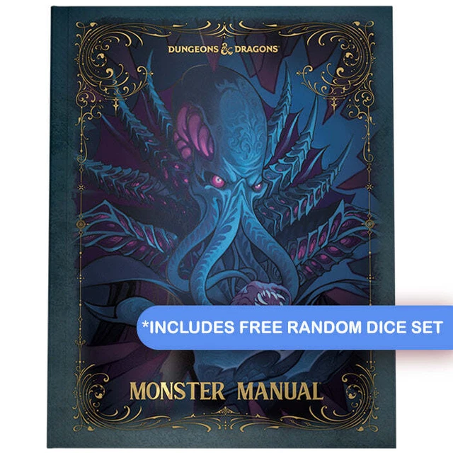DUNGEONS & DRAGONS (D&D): Monster Manual 2024 (Alternative Cover) £38. ...