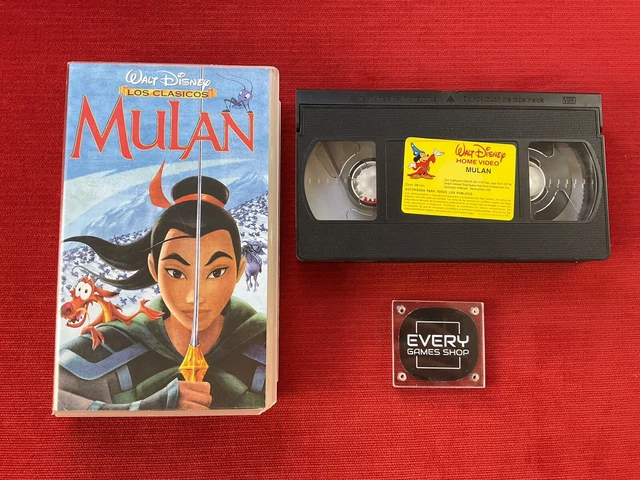 WALT DISNEY MULAN Pelicula Cinta Vhs Española Buena Condicion EUR 6,00 - PicClick FR