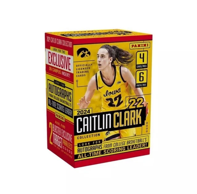 2024 PANINI CAITLIN Clark Collection Basketball Trading Card Blaster ...