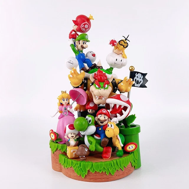 NUOVO MODELLO SCENA combinazione personaggi Super Mario Bros con ...