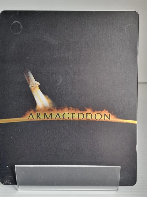 ARMAGEDDON BLU-RAY STEELBOOK Bruce Willis UK sortie 1998 action/science ...