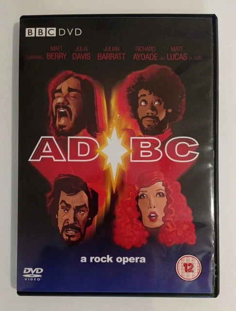 AD/BC A ROCK Opera BBC DVD Matt Berry Richard Ayoade Julian Barratt ...