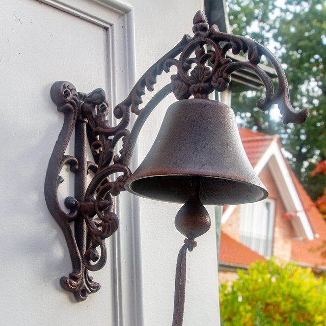 COUNTRY HOUSE STYLE garden bell door bell with beautiful retaining arm ...