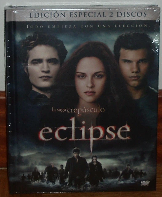 ECLIPSE LA SAGA Twilight Edition Spécial Digibook 2 DVD + Libro Neuf Drama R2 EUR 50,02 ...