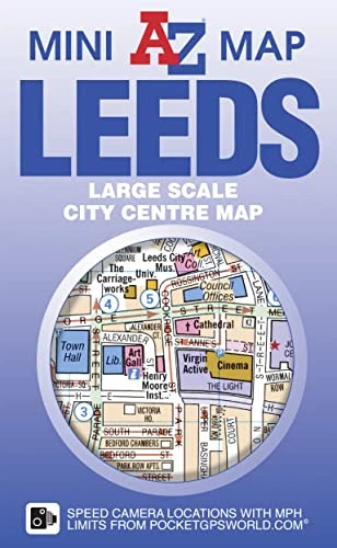 LEEDS A-Z MINI Map by Geographers' A-Z Map Co Ltd Sheet map, folded ...