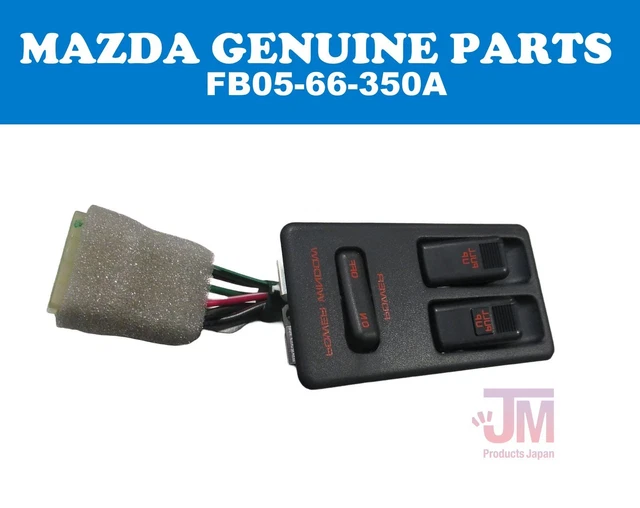 MAZDA POWER WINDOW Switch RX7 RX-7 FC-3S Genuine FB05-66-350A New JAPAN ...