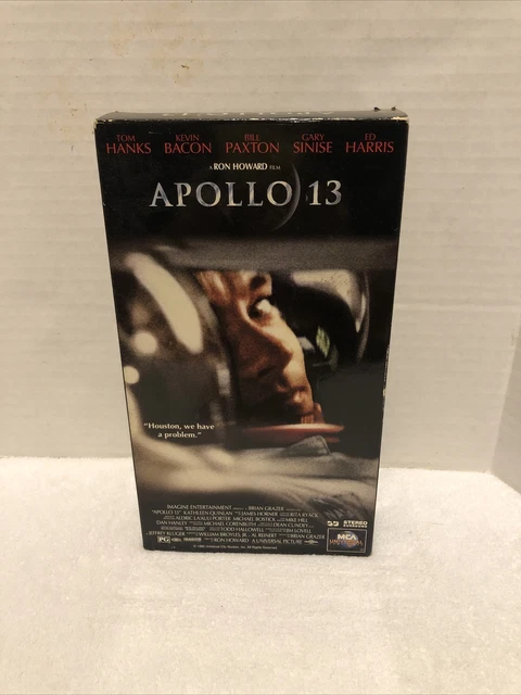 APOLLO 13 VHS Tom Hanks Kevin Bacon Bill Paxton EUR 2,76 - PicClick FR