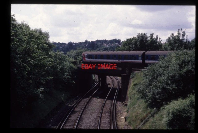 ORIGINAL 35MM SLIDE NETWORK SOUTHEAST EMU CROSSING RAILWAY BRIDGE NR ...