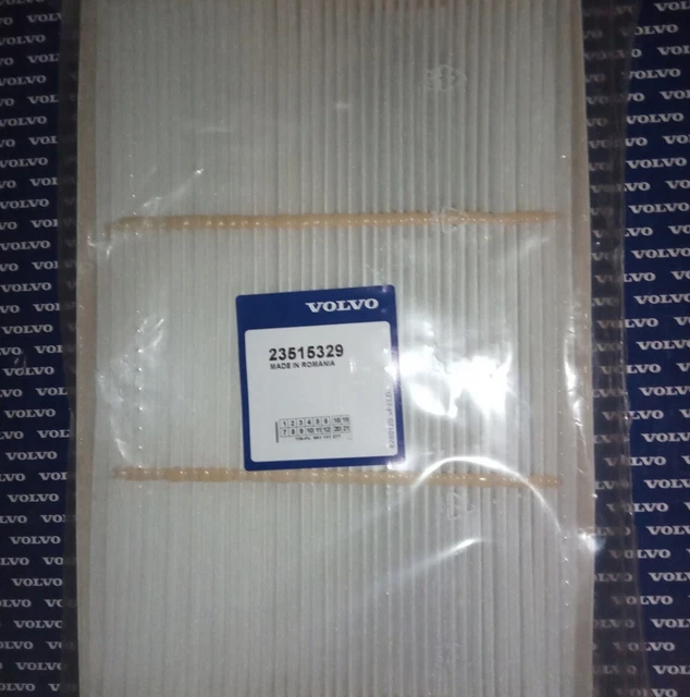 NEW GENUINE VOLVO FH4 Pollen Filter ( Inside Heater Box ) 23515329 £18. ...