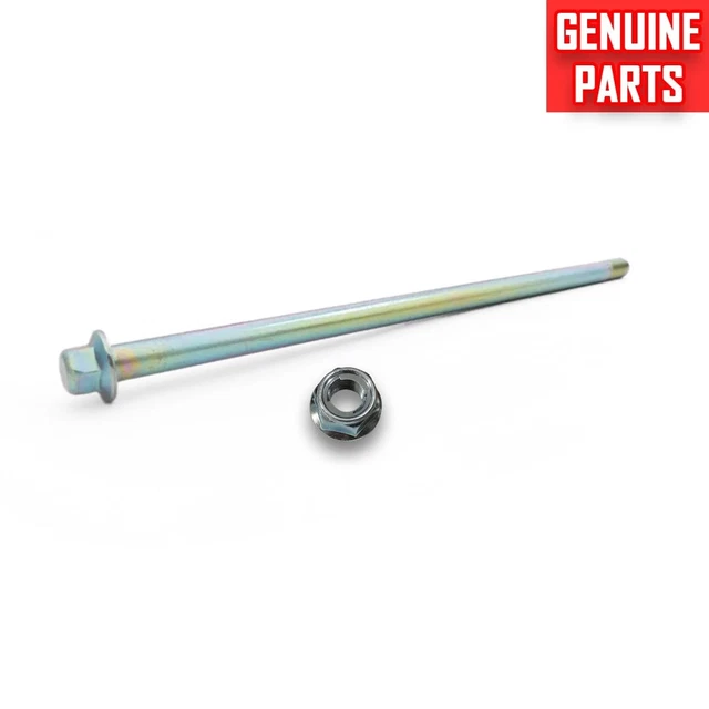 GENUINE REAR WHEEL Axle Spindle Bolt W/ Nut Kit Honda Grom Msx125 2021 ...