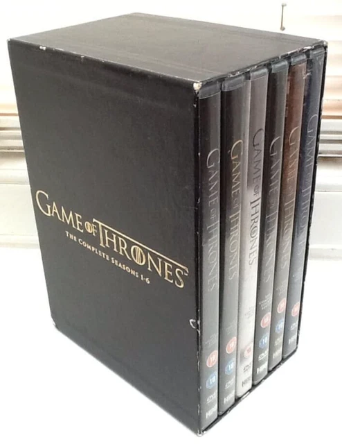 Game Of Thrones Complete Seasons 1 6 Dvd Box Set Official Uk Hbo