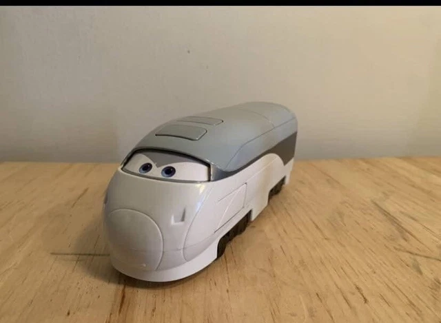 DISNEY PIXAR CARS Quick Changers Race Deluxe Stephenson Spy Train ...