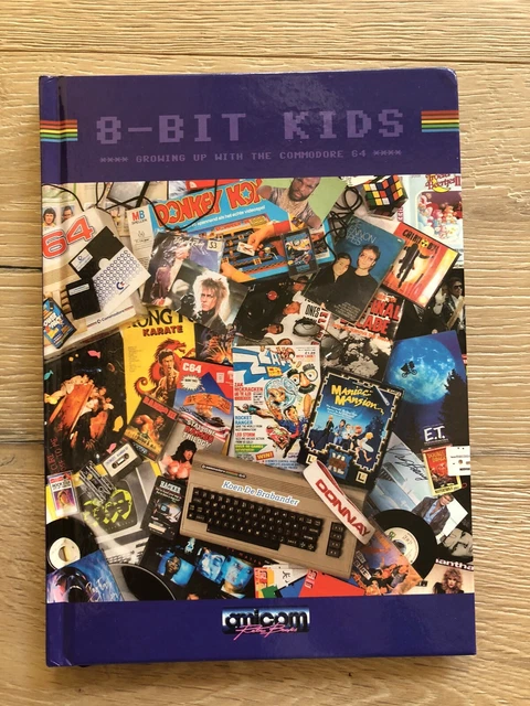 8-BIT KIDS COMMODORE 64 Retro Book Pristine Unread Belgian Kickstarter ...