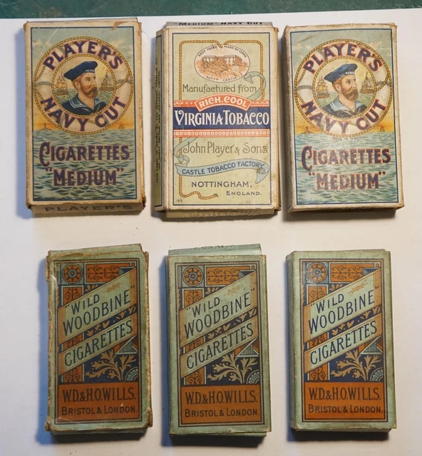 WILLS AND PLAYERS Cigarette Cards - 6 full packets. £12.00 - PicClick UK