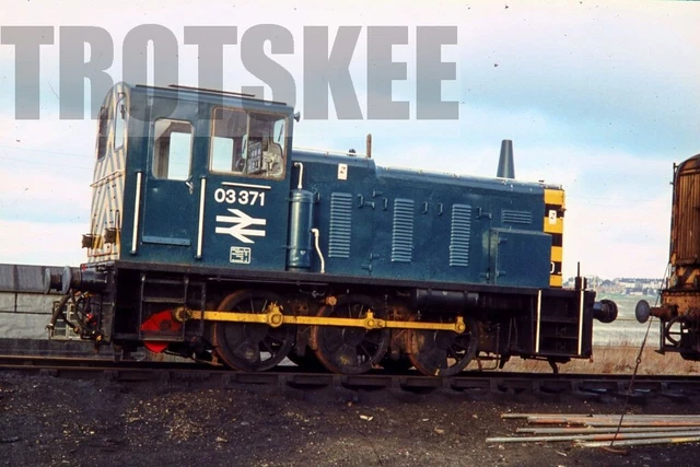 35MM SLIDE BR British Rail Diesel Loco Class 03 03371 Bradford ...