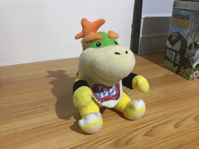 SML: RARE BOWSER Jr 2009 San-Ei Plush Toy Tagged Japan Uk Super Mario ...