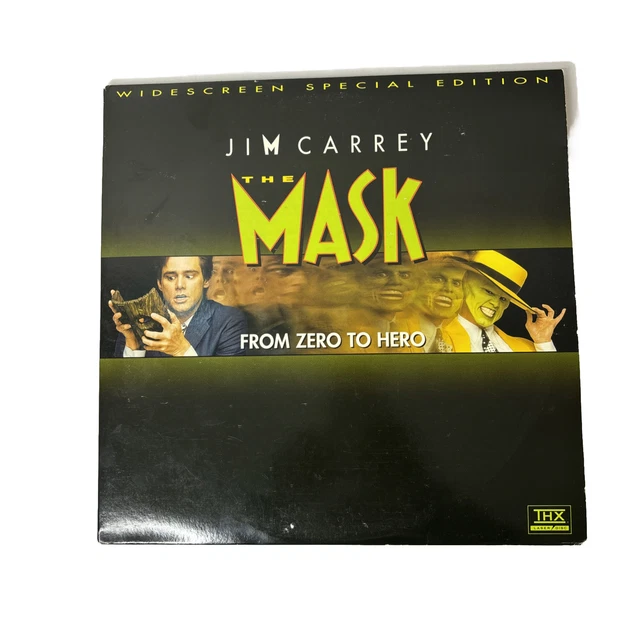 THE MASK: FROM Zero to Hero Widescreen Edizione Speciale Laserdisc Jim ...