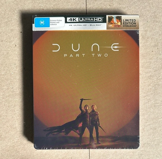 DUNE PART TWO (2) Steelbook 4K UHD + Blu-ray [AU Release] EUR 109,71 - PicClick IT