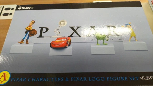 PIXAR MODEL A Prize Pixar Characters Pixar Logo Figure Set Sunny Side ...