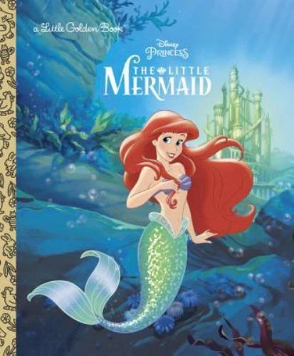 THE LITTLE MERMAID; Disney Princess; Little G- hardcover, Teitelbaum, 0736421777 £4.54 - PicClick UK