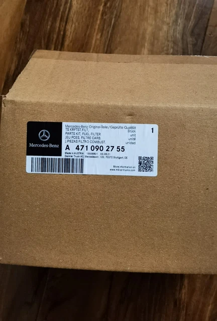 MERCEDES KRAFTSTOFFFILTER KIT Mp4 Tourismo Actros Antos Arocs Om471 ...