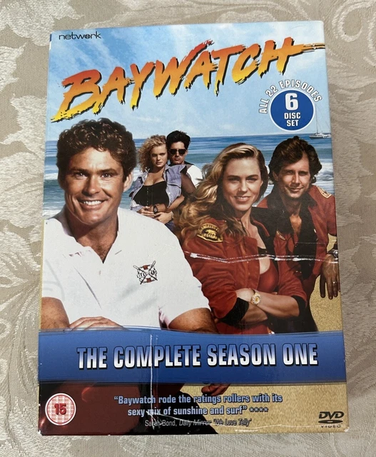 BAYWATCH - COMPLETE Season 1 DVD Boxset - 6 Discs - David Hasselhoff £ ...