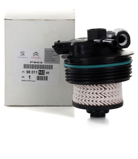 ORIGINAL CITROEN PEUGEOT Fuel Filter Diesel Filter 1.6 / 2.0 HDi ...